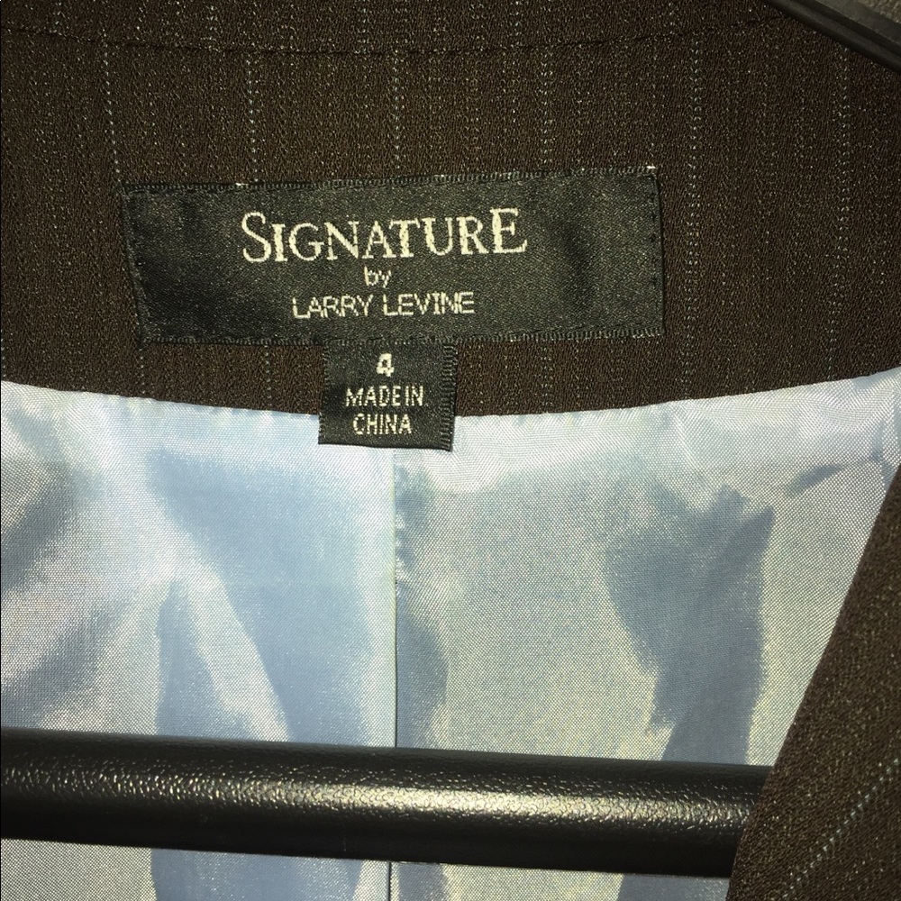 Signature By Larry Levine Vintage Blazer Sz 4 - Gem